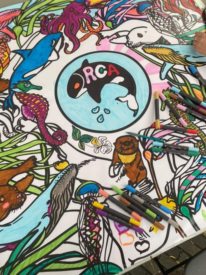 OceanWise O.R.C.A X Chu Chu Colouring