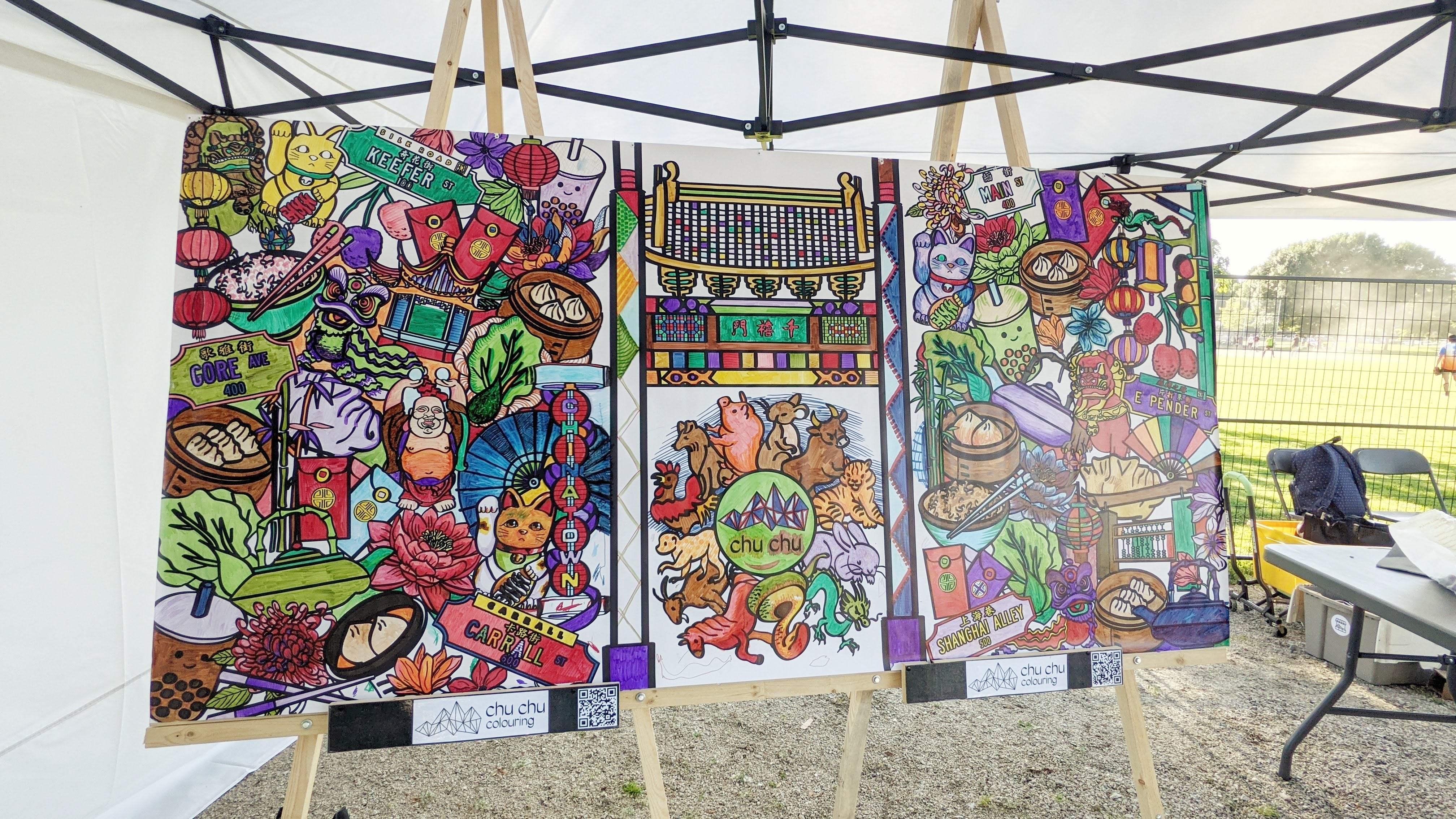 Create! Art Festival X Chu Chu Colouring